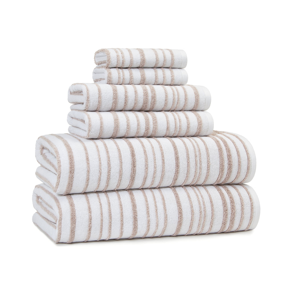 Halo Stripe Bath Towels – www.towel.com